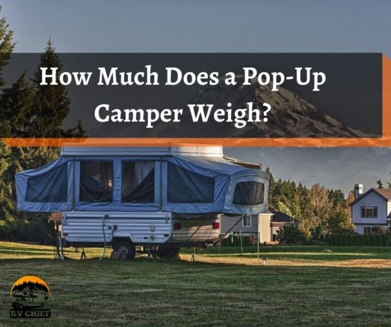 How Much Do Pop Up Campers Weigh